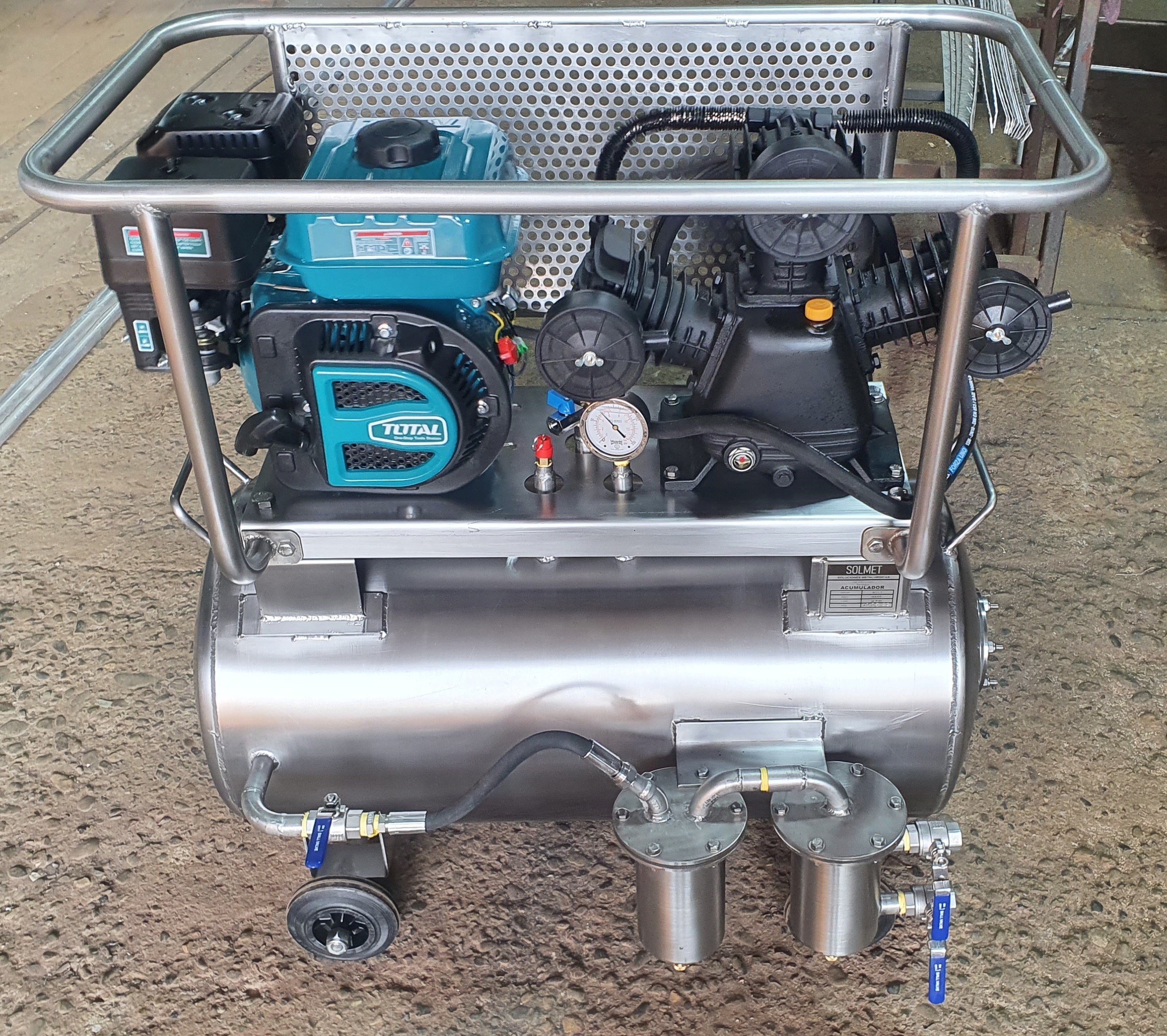 COMPRESOR DE BUCEO 120LTS