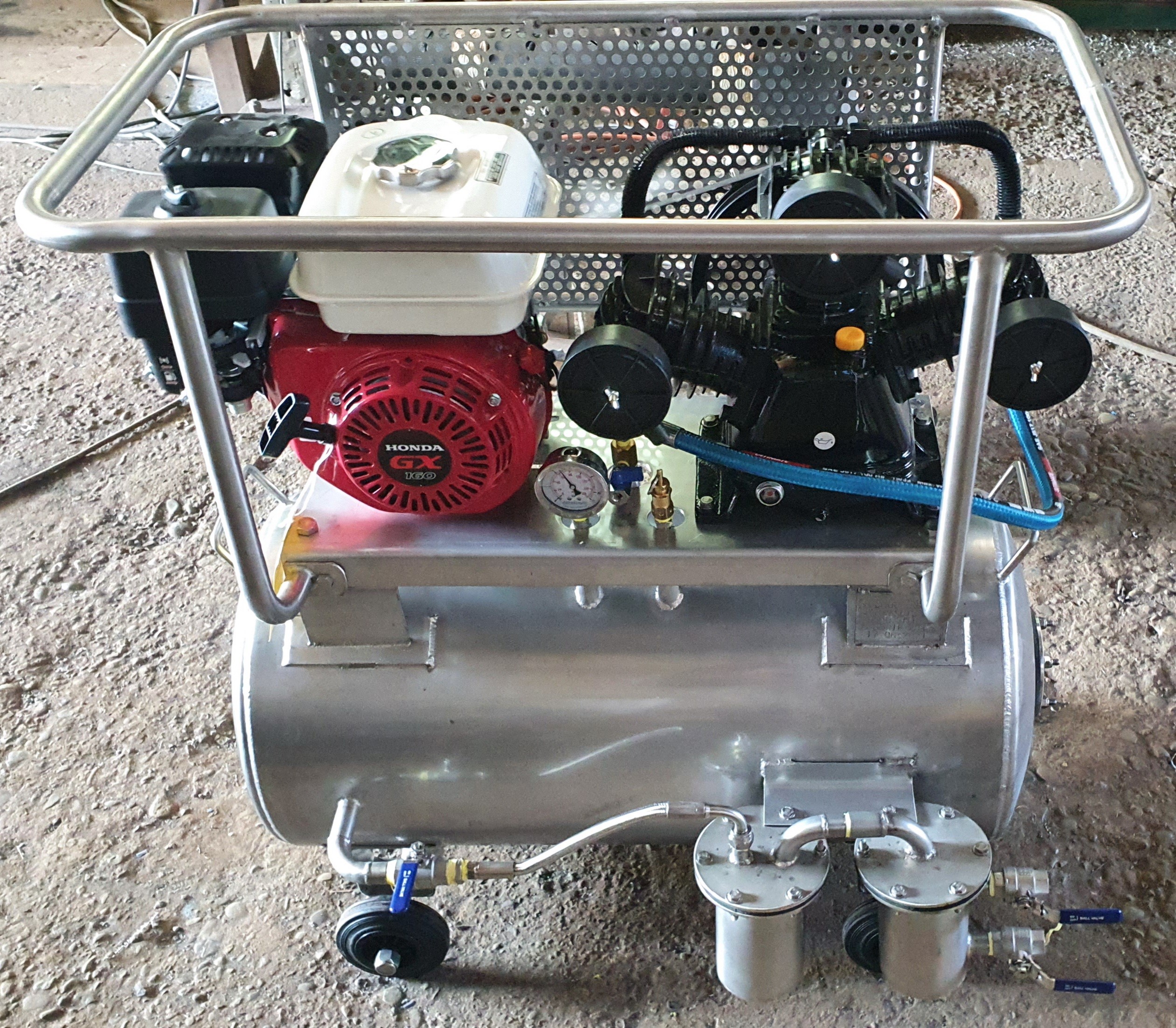 COMPRESOR DE BUCEO 90LTS